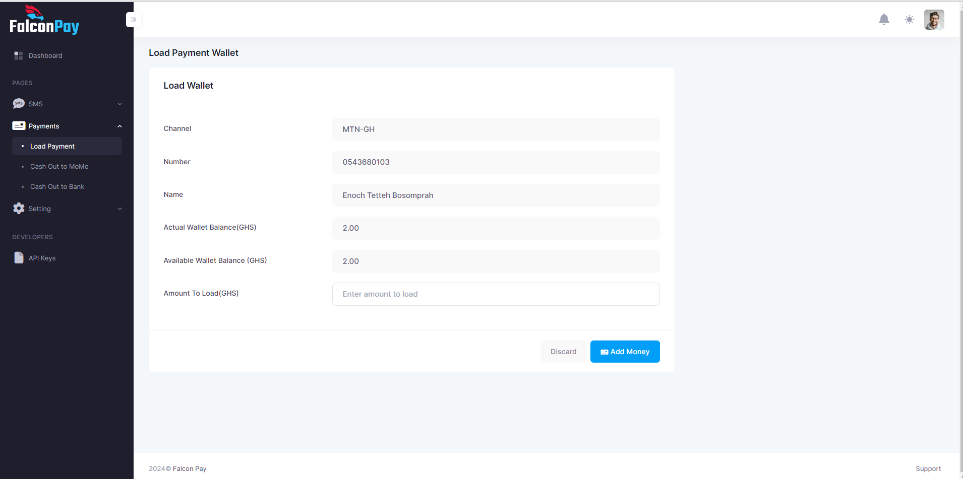 Home | FalconPay Platform