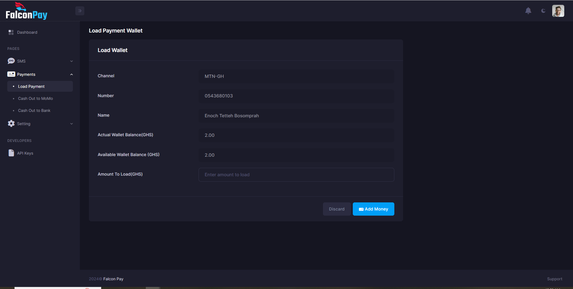Home | FalconPay Platform